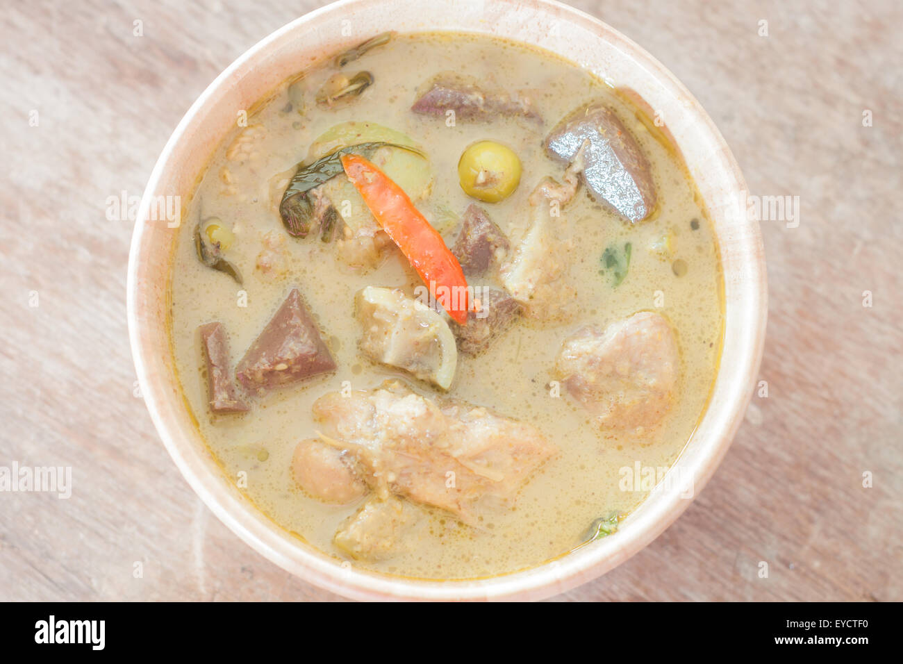 Delicious chicken curry in bowl hi-res stock photography and images - Alamy