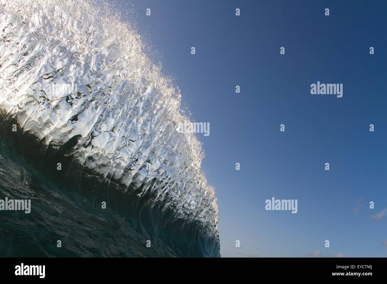 Ocean wave, close up Stock Photo - Alamy