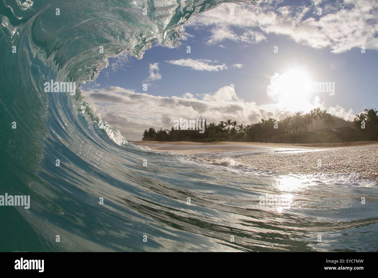 Wave rounded hi-res stock photography and images - Alamy