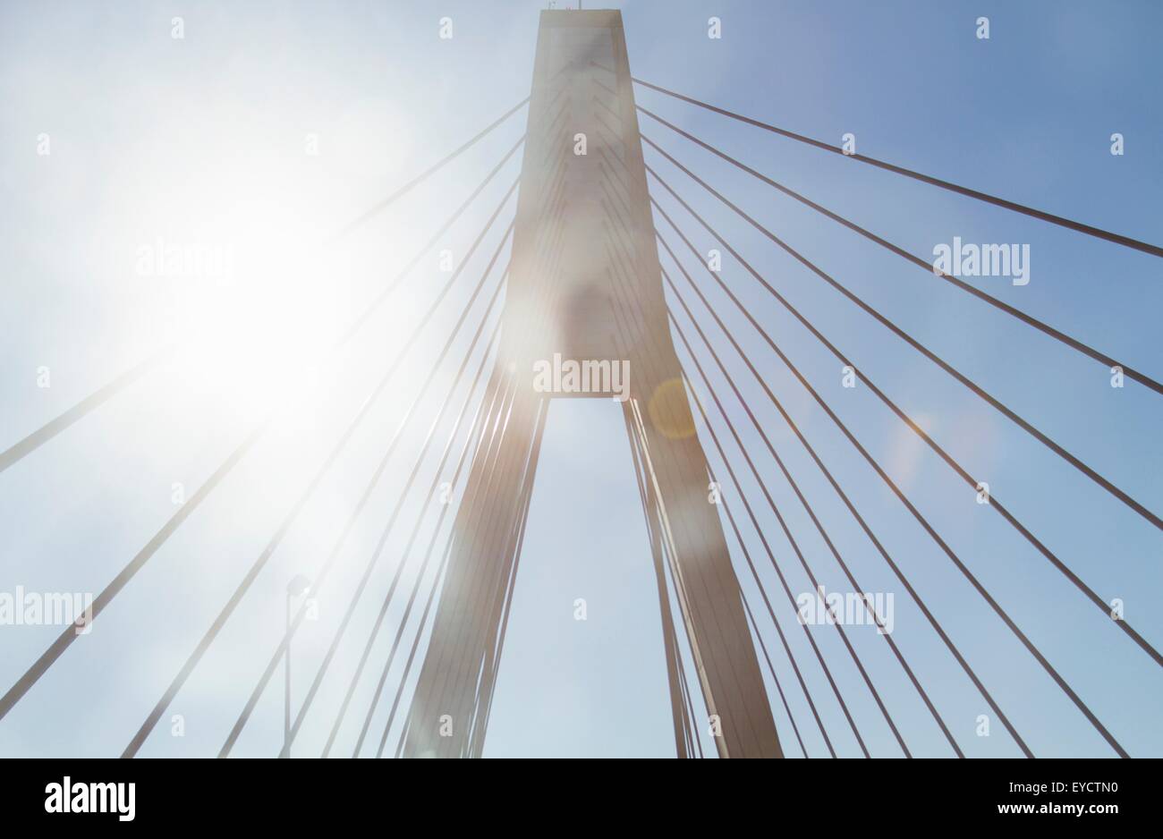 Bridge, low angle view Stock Photo - Alamy