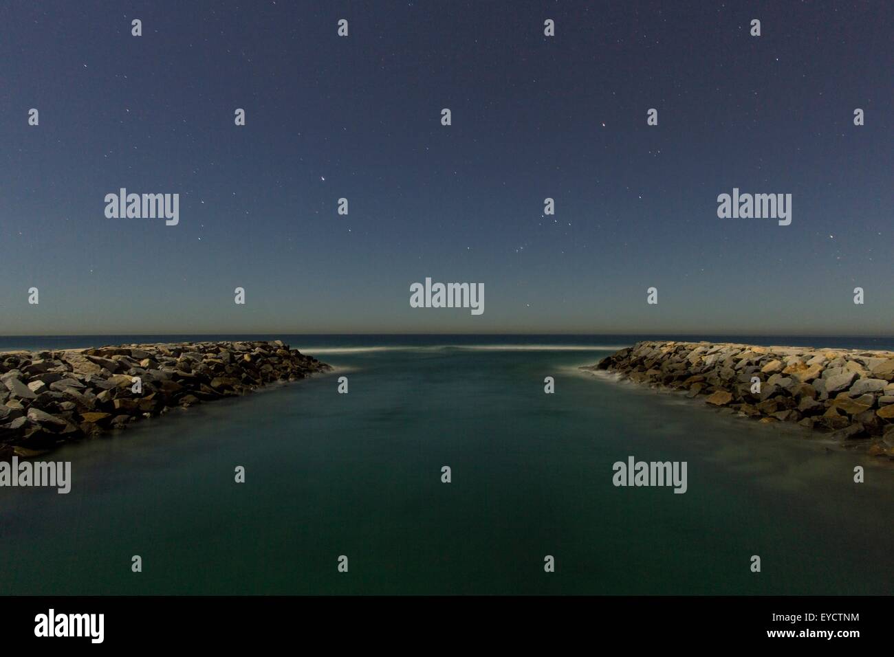 Jetty at night hi-res stock photography and images - Alamy