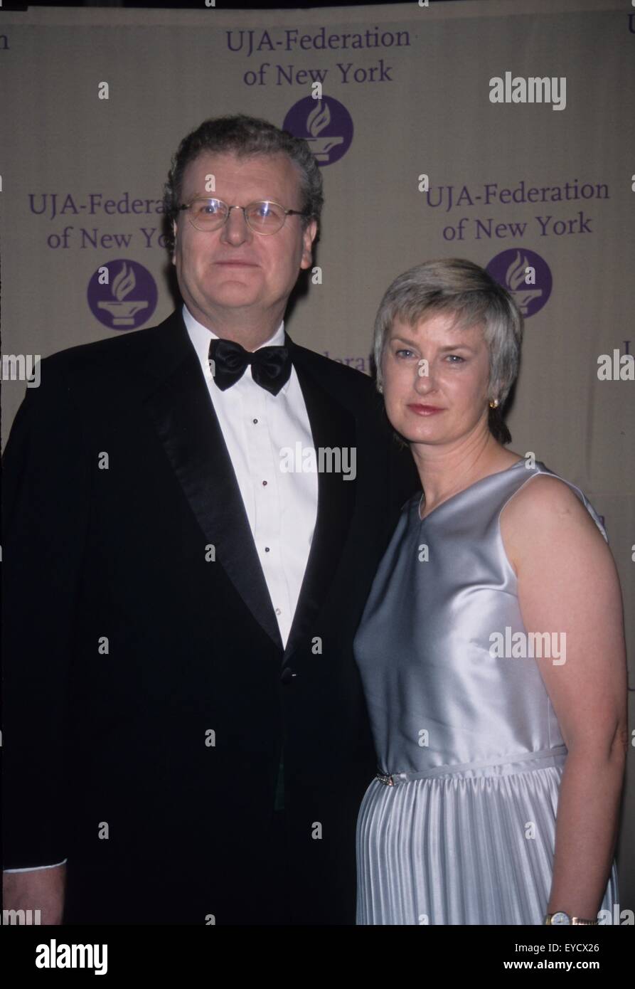 New York, New York, USA. 15th Jan, 2015. HOWARD STRINGER with wife.UJA ...