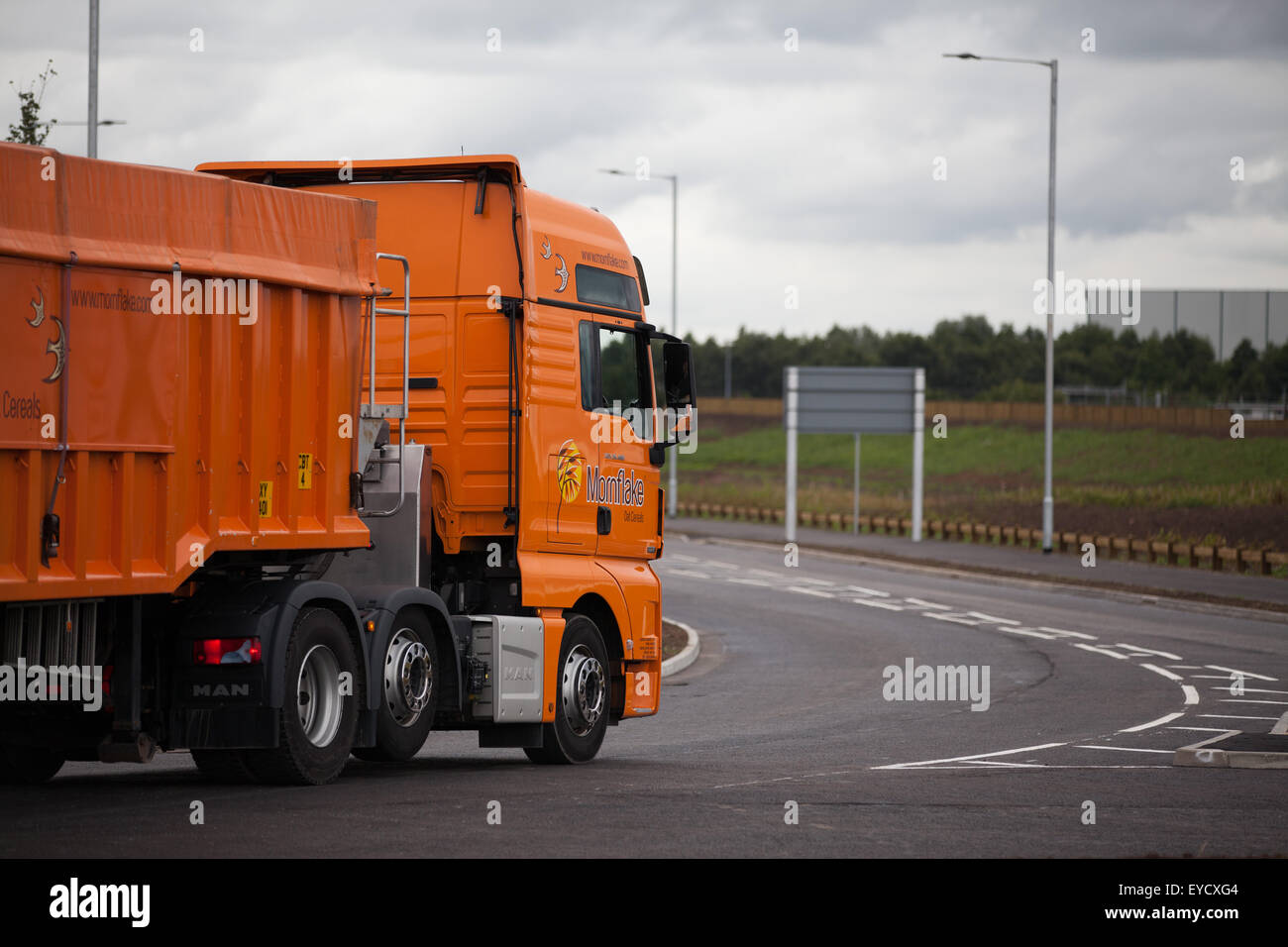 Lorry train hi-res stock photography and images - Alamy
