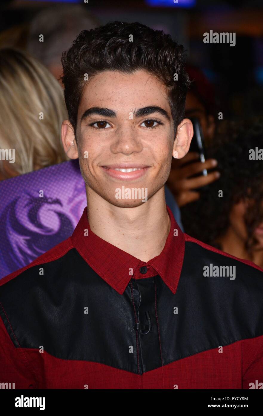New York, NY, USA. 27th July, 2015. Cameron Boyce at talk show ...