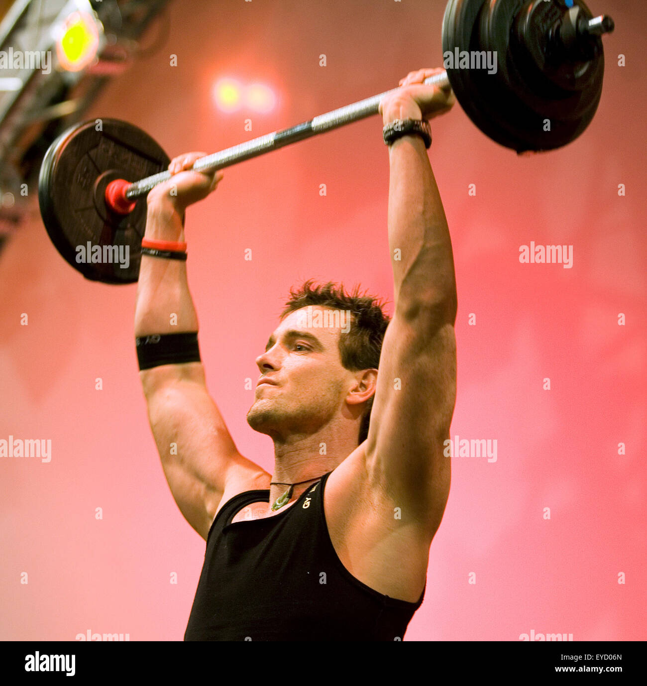 Bodybuilder bodybuilding show fibo power hi-res stock photography and ...