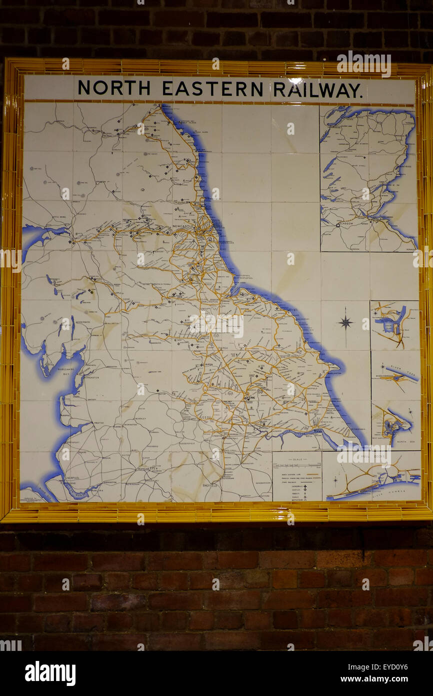 Industrial Revolution Railroads Map