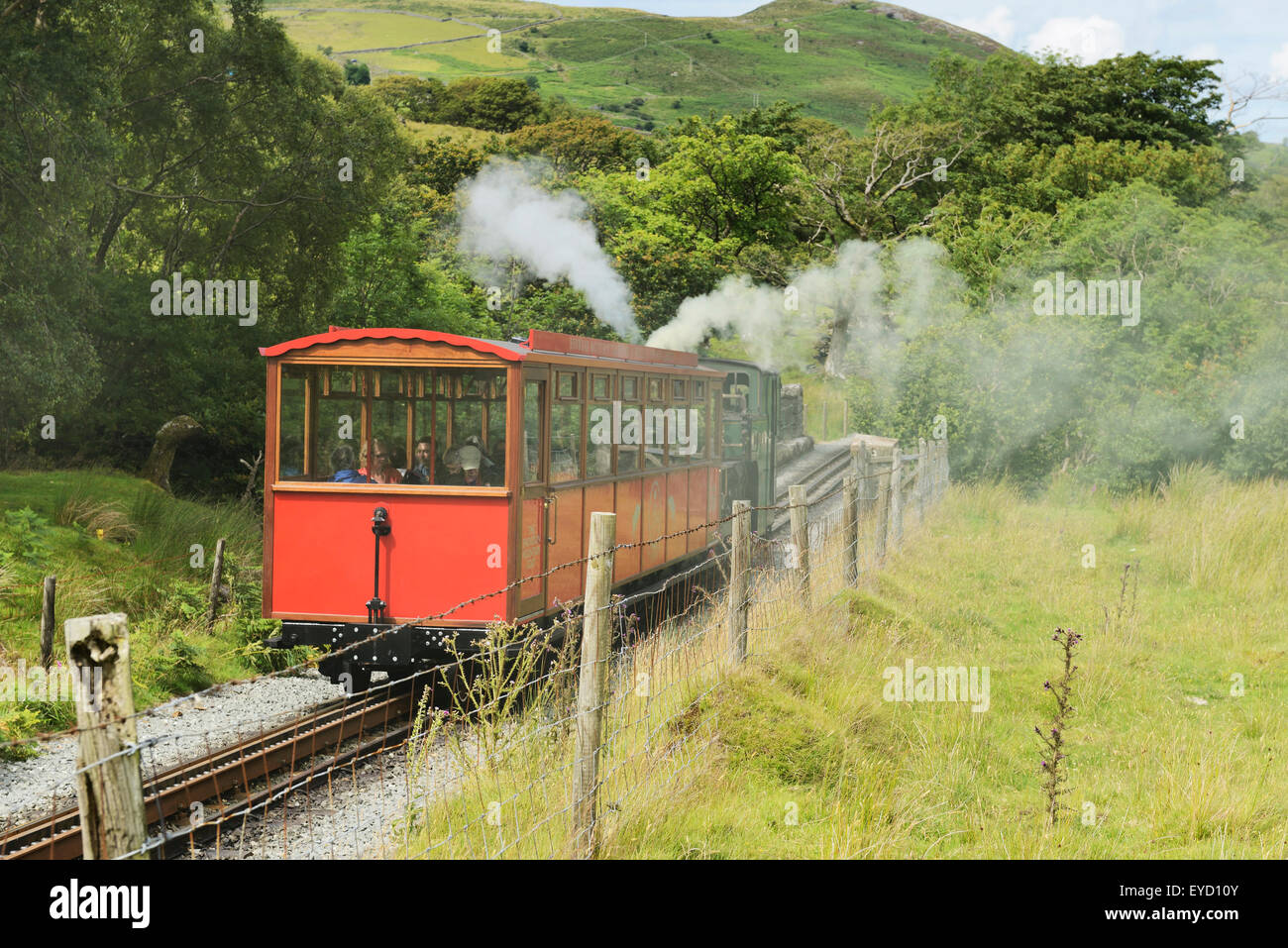 Snowdon mountain railway hi-res stock photography and images - Alamy