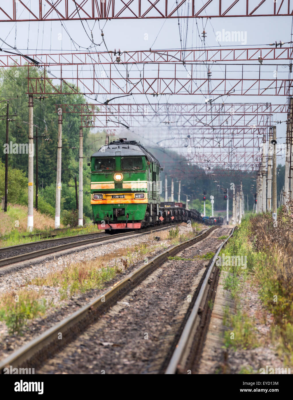 Diesel locomotives russia hi-res stock photography and images - Alamy