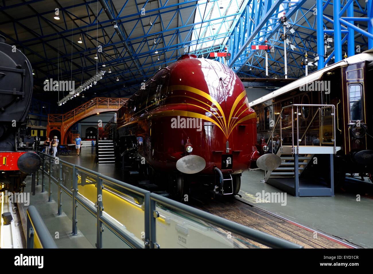 Streamlined Princess Coronation class pacific Duchess of Hamilton on ...