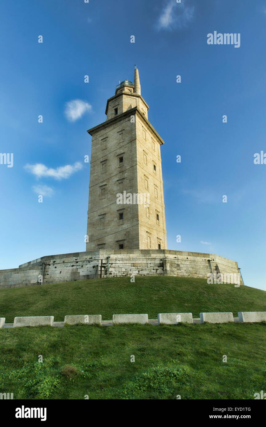 Tower hercules ancient roman lighthouse hi-res stock photography and ...