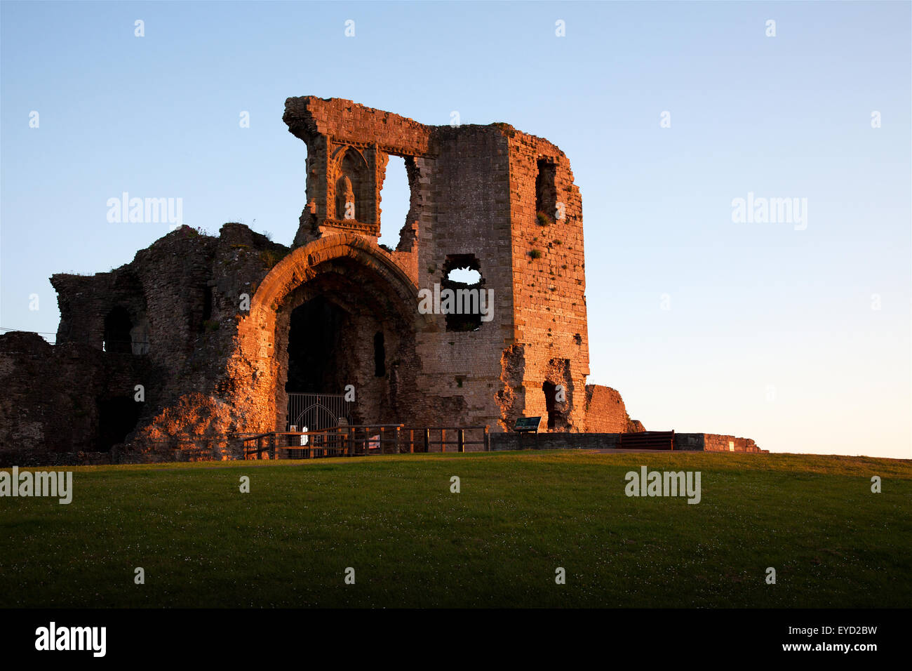 Denbigh castle denbigh denbighshire north hi-res stock photography and ...