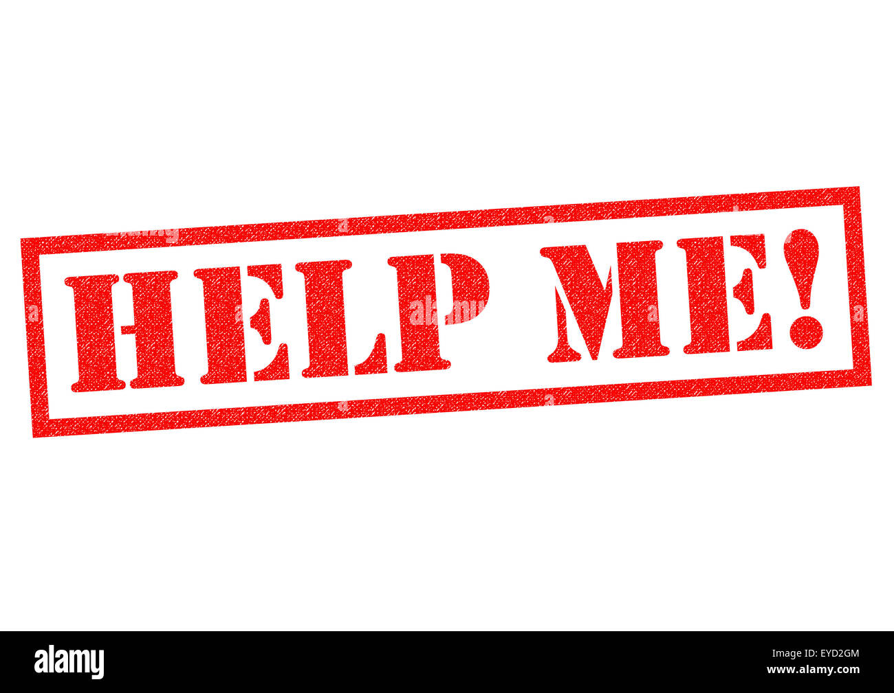 HELP ME! red Rubber Stamp over a white background Stock Photo - Alamy
