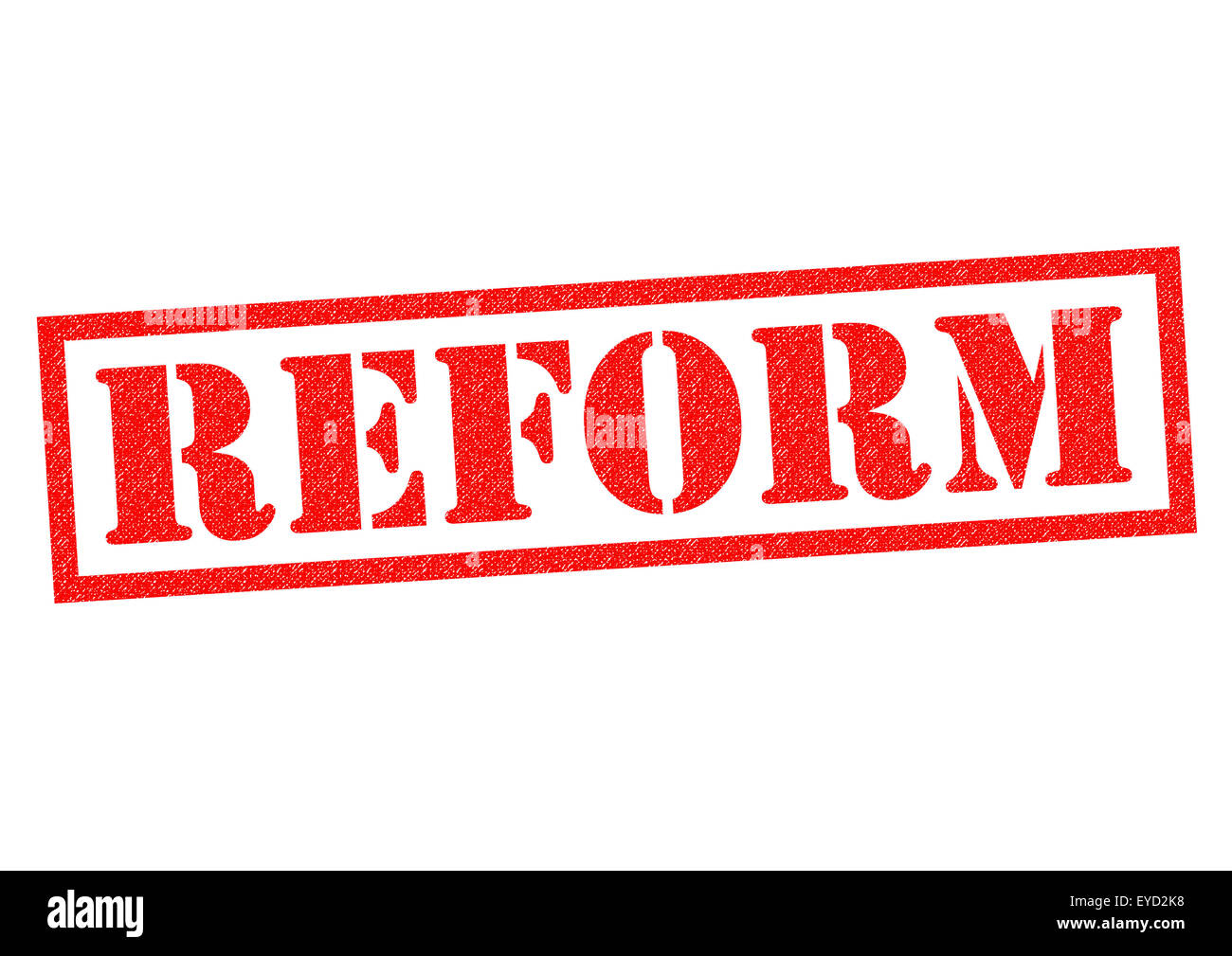 REFORM red Rubber Stamp over a white background Stock Photo - Alamy