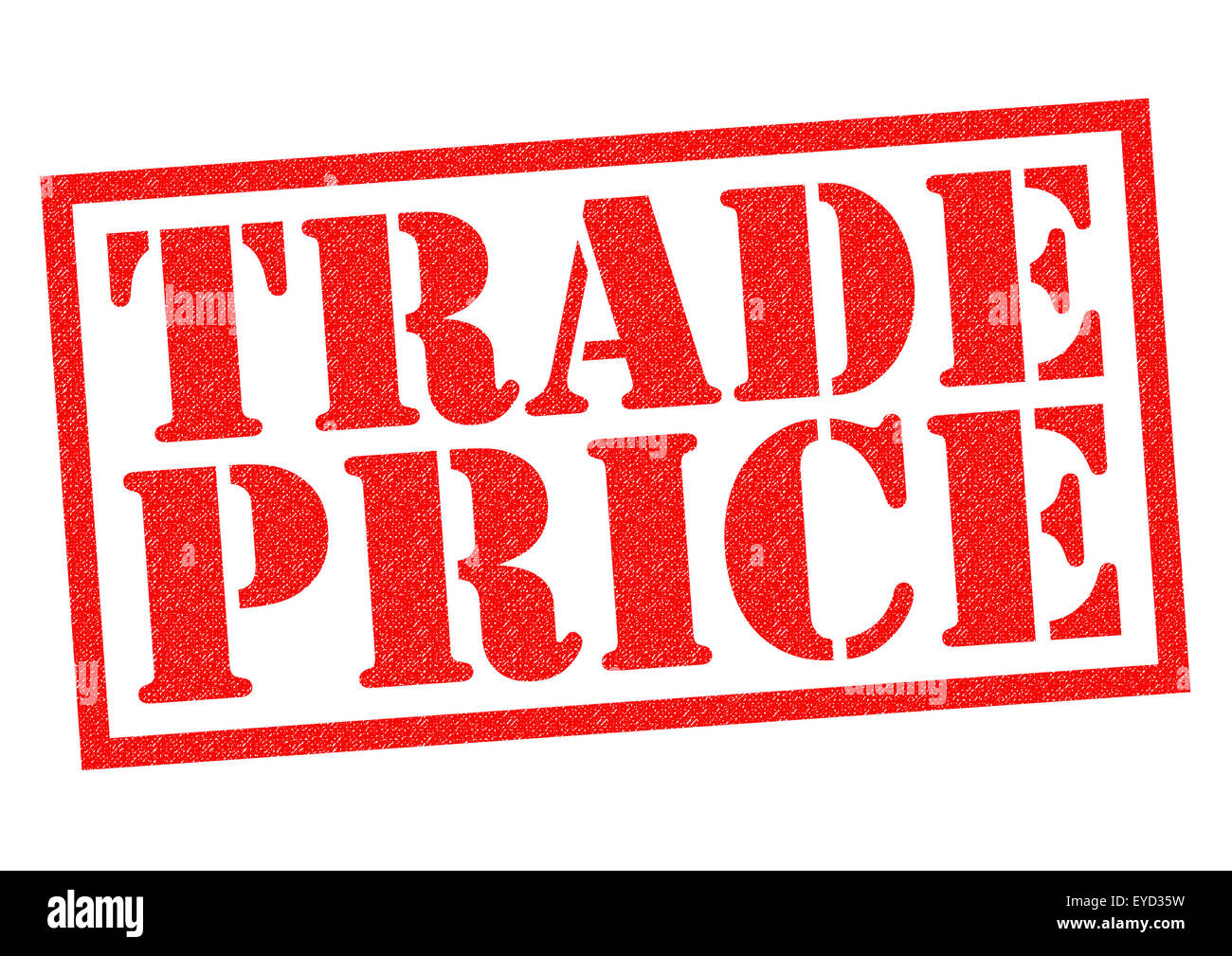TRADE PRICE red Rubber Stamp over a white background Stock Photo - Alamy