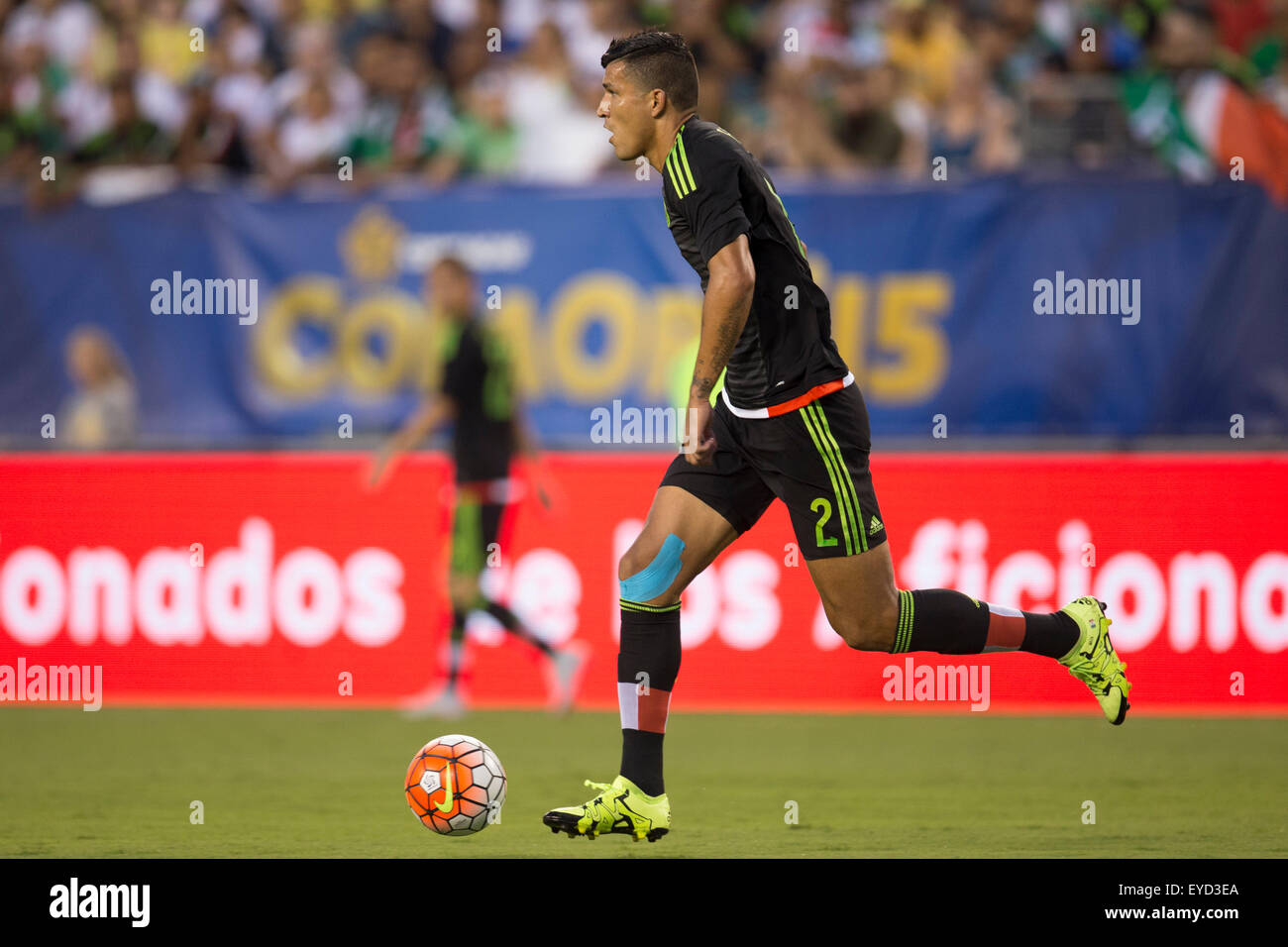 July 26, 2015: Mexico defender Fransisco Javier Rodriguez (2) in action ...