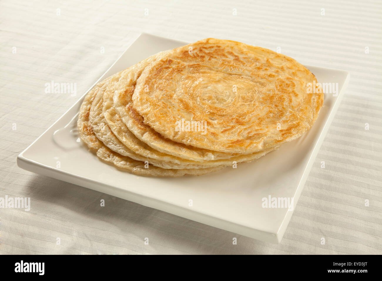Plain puri paratha Stock Photo - Alamy