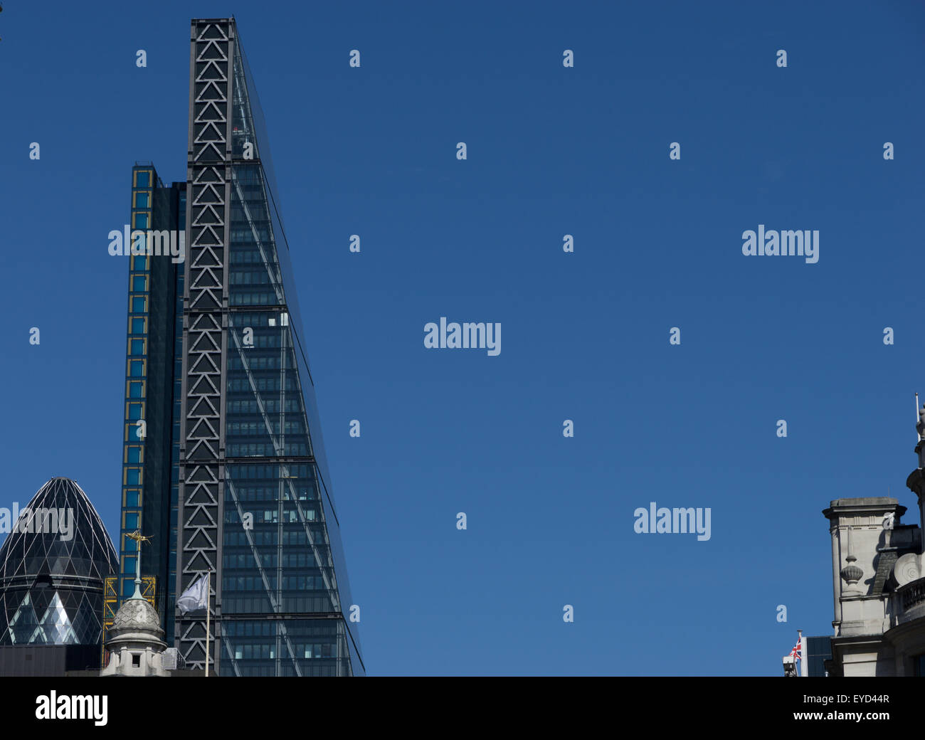 The Leadenhall (The Cheesegrater ) Building in the City of London UK ...
