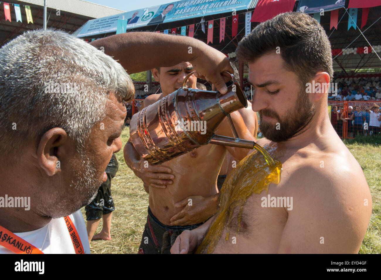 Wrestler Wrestlers Kirkpinar Oil Wrestling Championships, Edirne ...