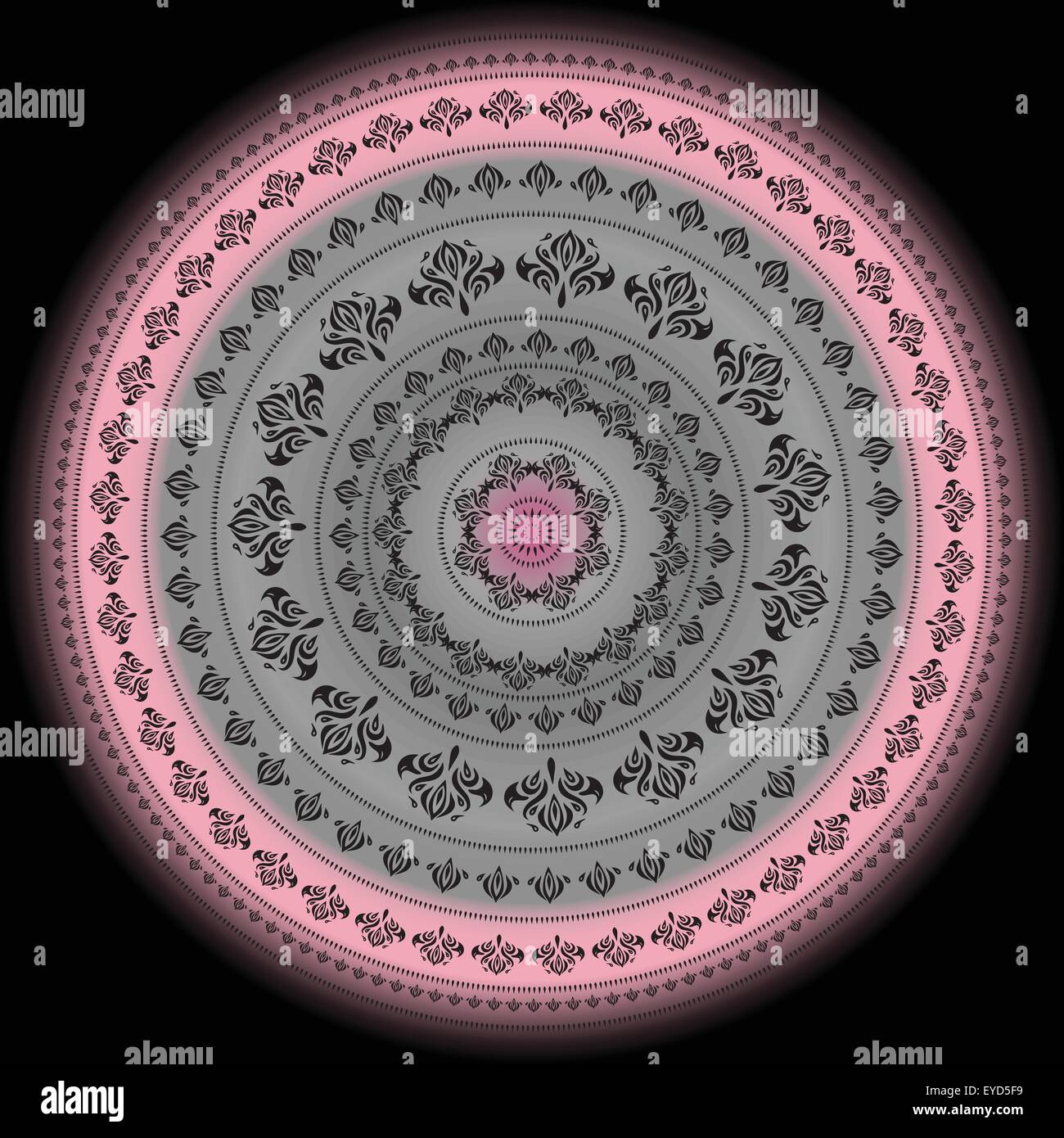 Mandala. Indian decorative pattern Stock Vector Image & Art - Alamy