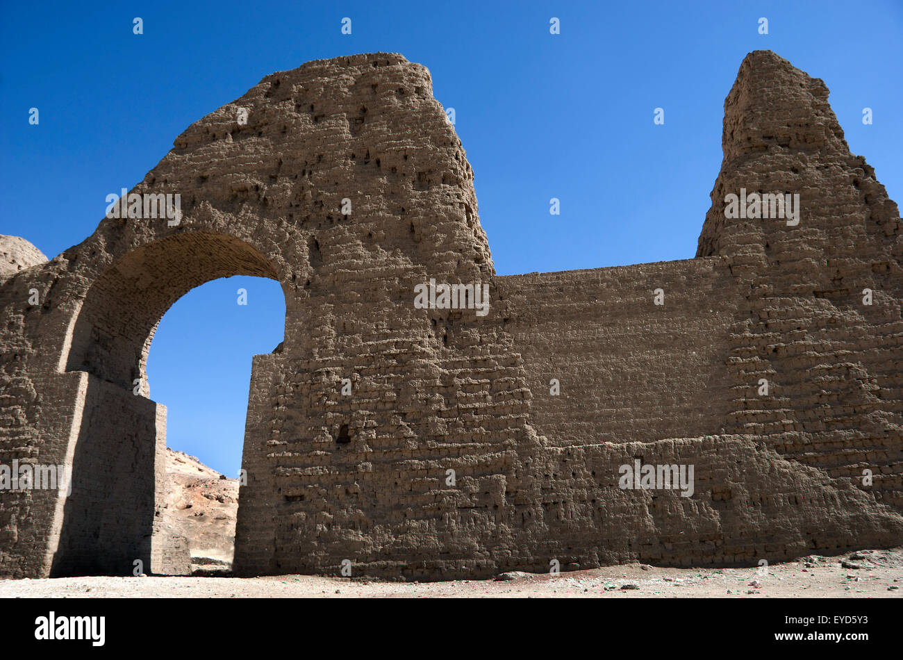 Luxor, Egypt, tomb of Montuemhat (TT34) in the Nobles Tombs of el ...