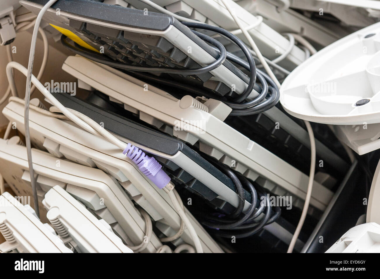 Stack of keyboards hi-res stock photography and images - Alamy