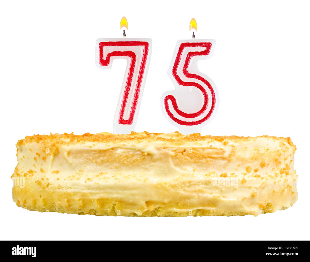 75th birthday cake hi-res stock photography and images - Alamy