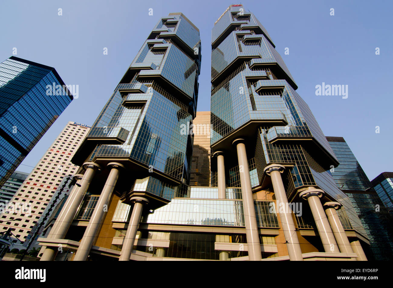 Lippo twin towers hi-res stock photography and images - Alamy