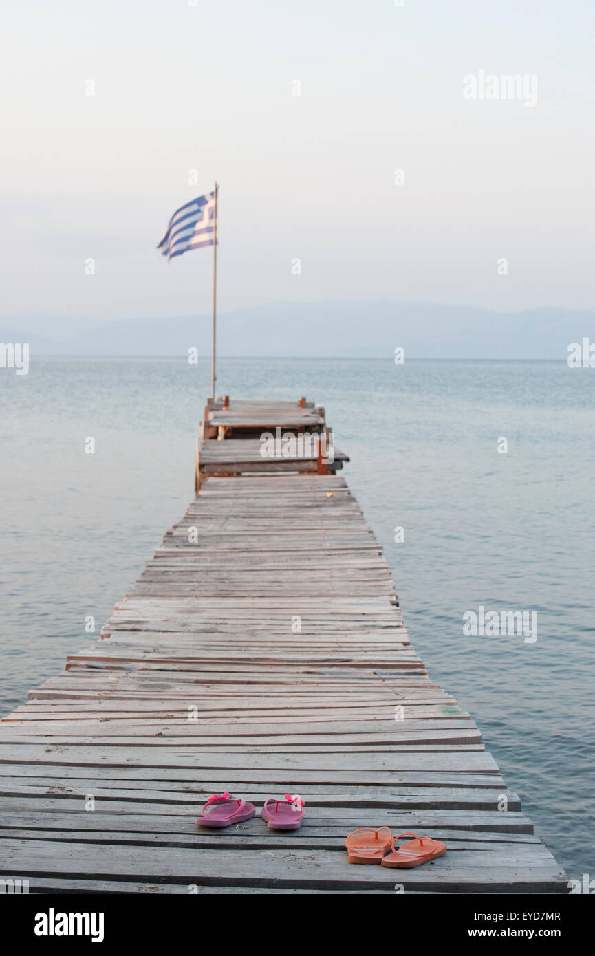 Shoes jetty boat hi-res stock photography and images - Alamy