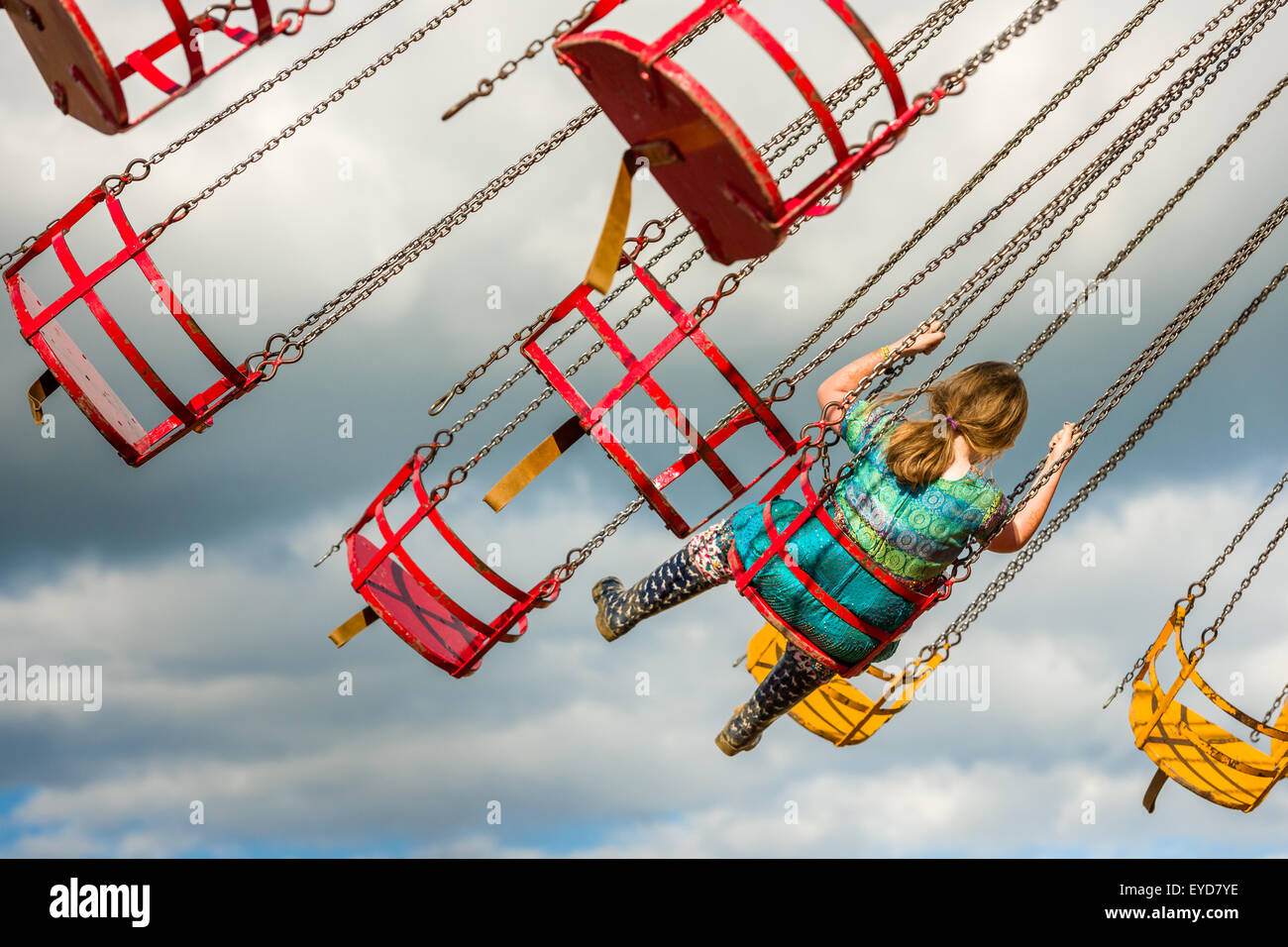 Kids fairground ride hi-res stock photography and images - Alamy