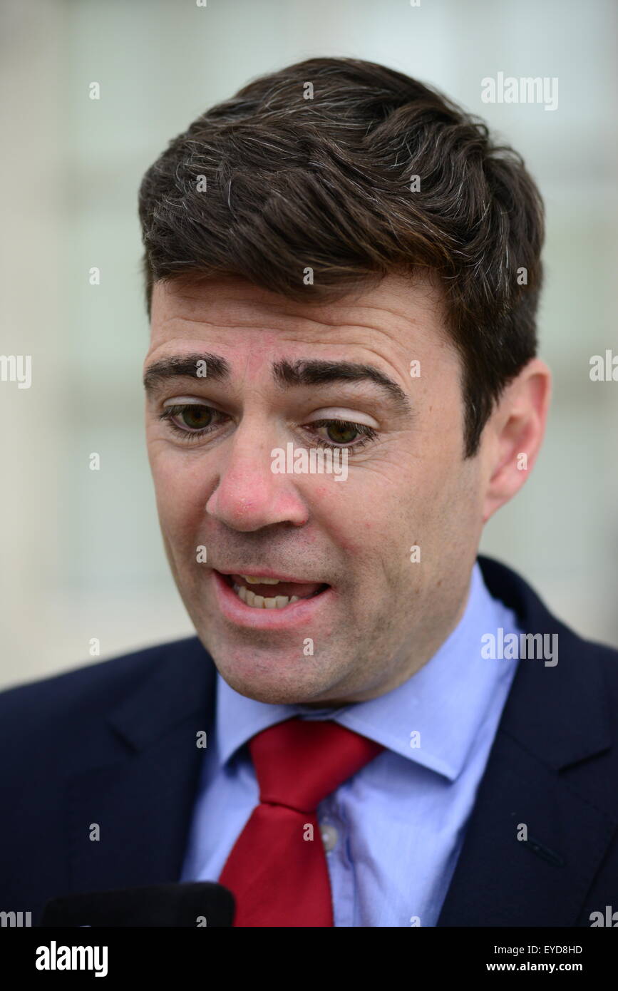 Andy Burnham MP visiting South Yorkshire to give a leadership speech at ...