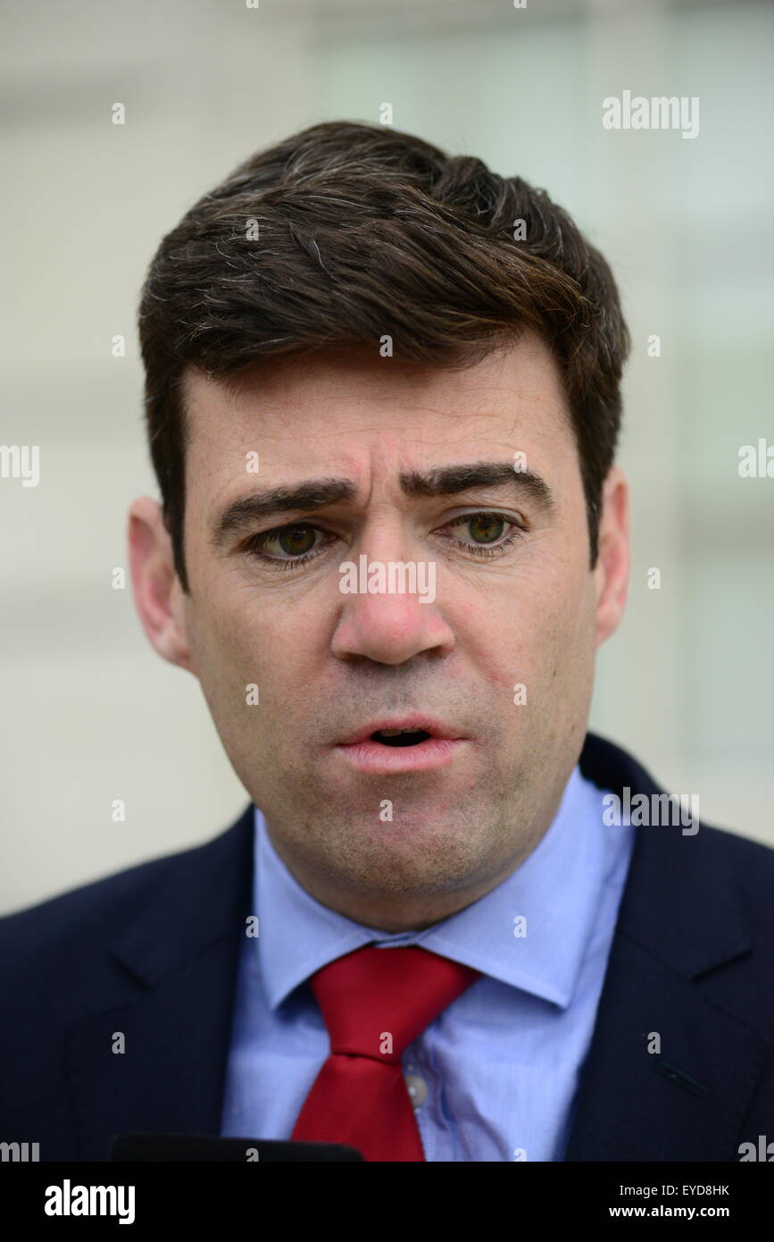 Andy Burnham MP visiting South Yorkshire to give a leadership speech at ...