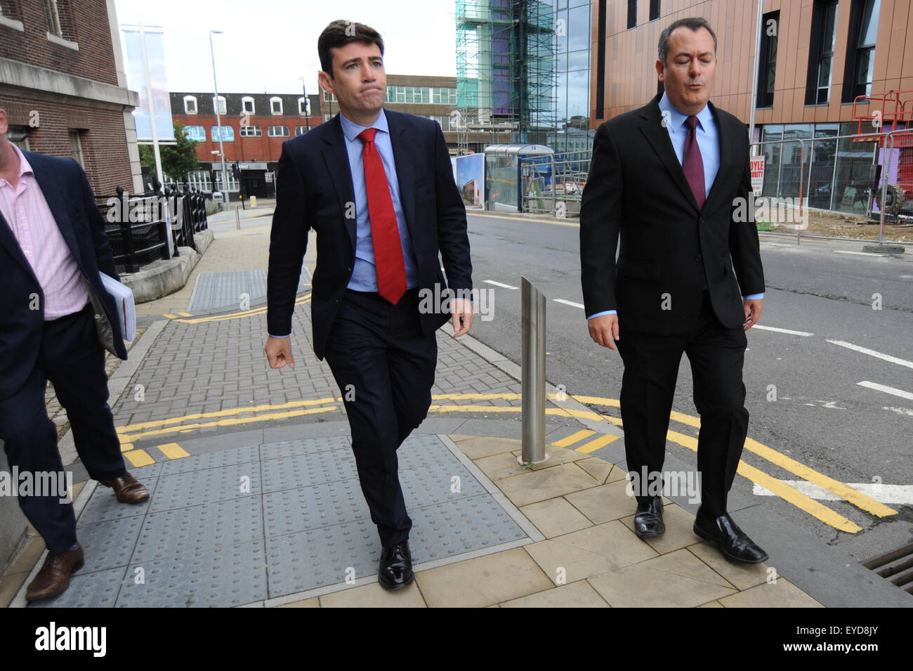 Andy Burnham MP visiting South Yorkshire to give a leadership speech at ...