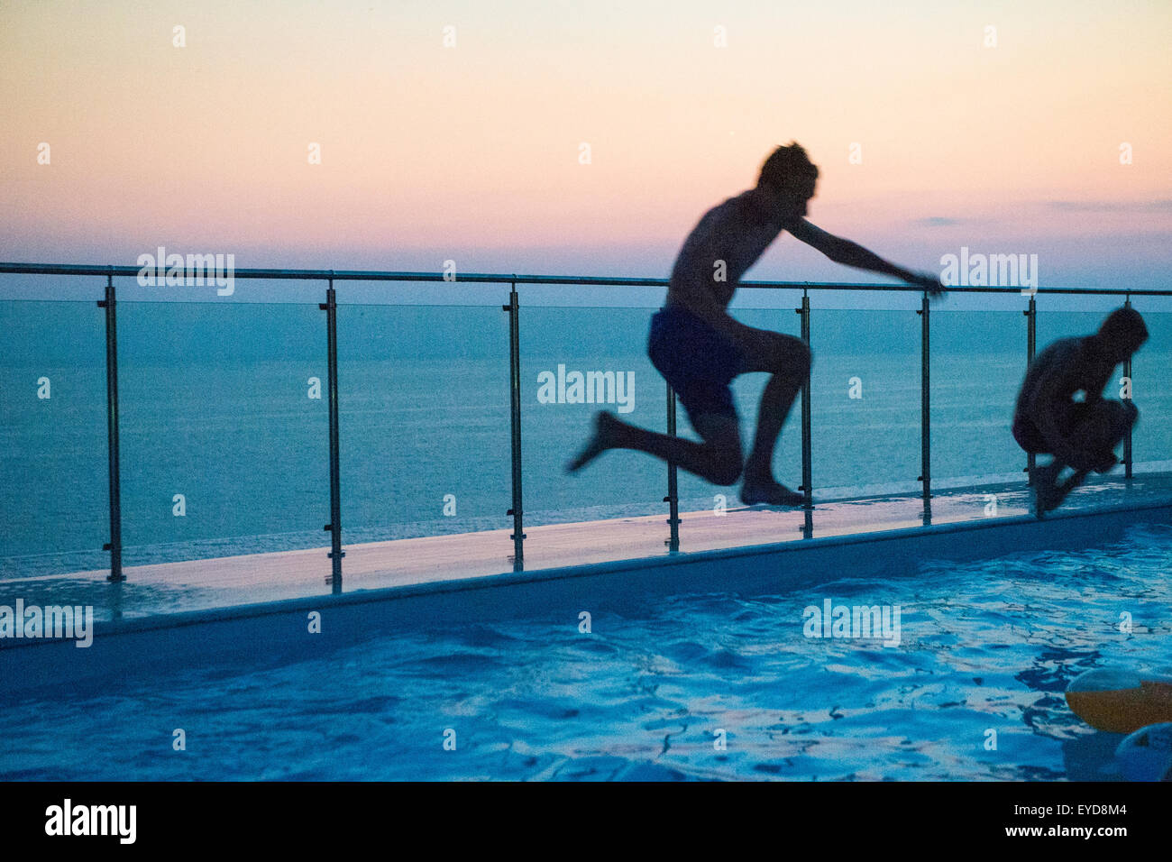 Skinny dipping boys hi-res stock photography and images - Alamy