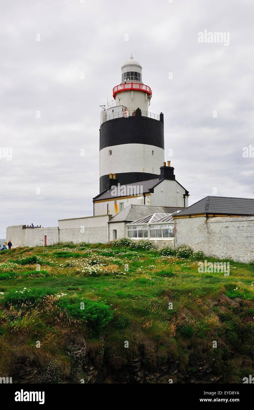 Hook Head Lighthouse, situated on the Hook Peninsula, County Wexford ...