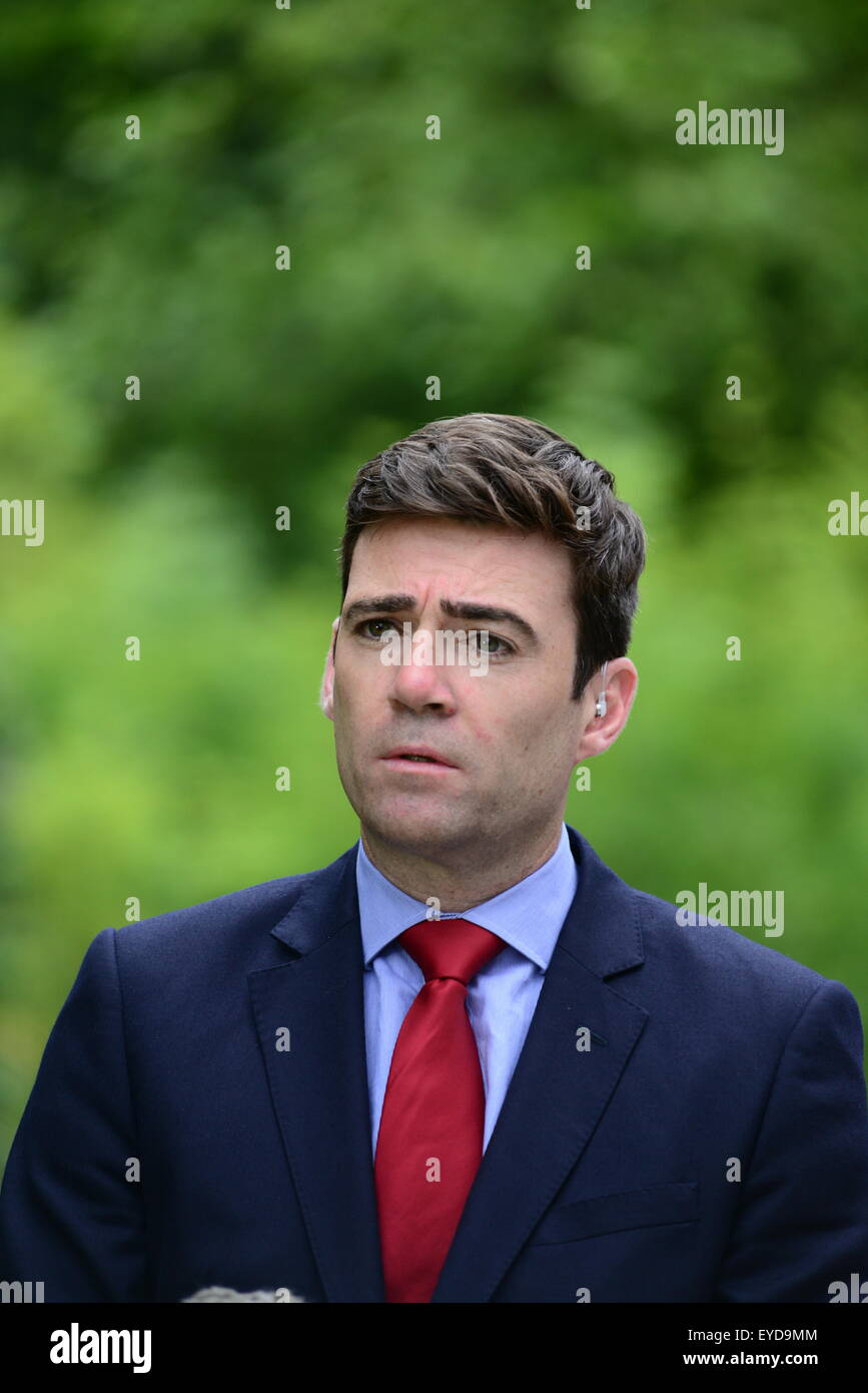 Andy Burnham MP visiting South Yorkshire to give a leadership speech at ...