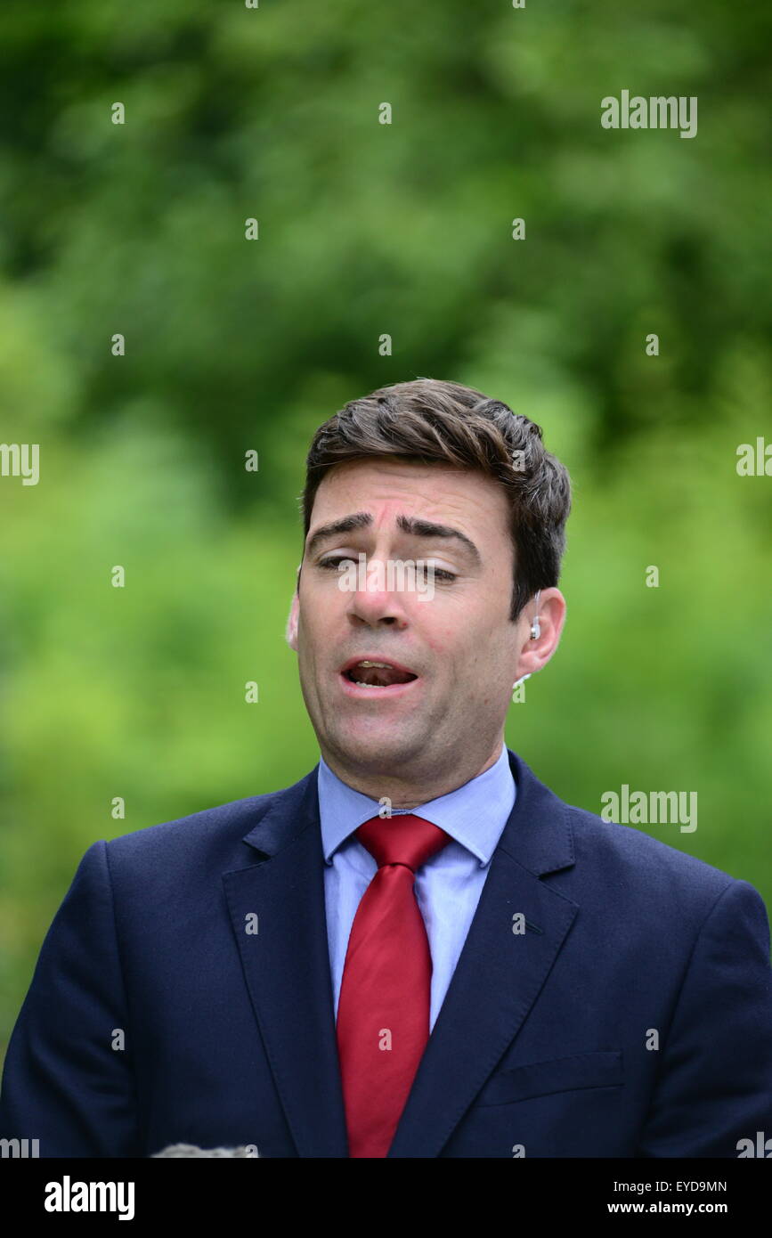 Andy Burnham MP visiting South Yorkshire to give a leadership speech at ...