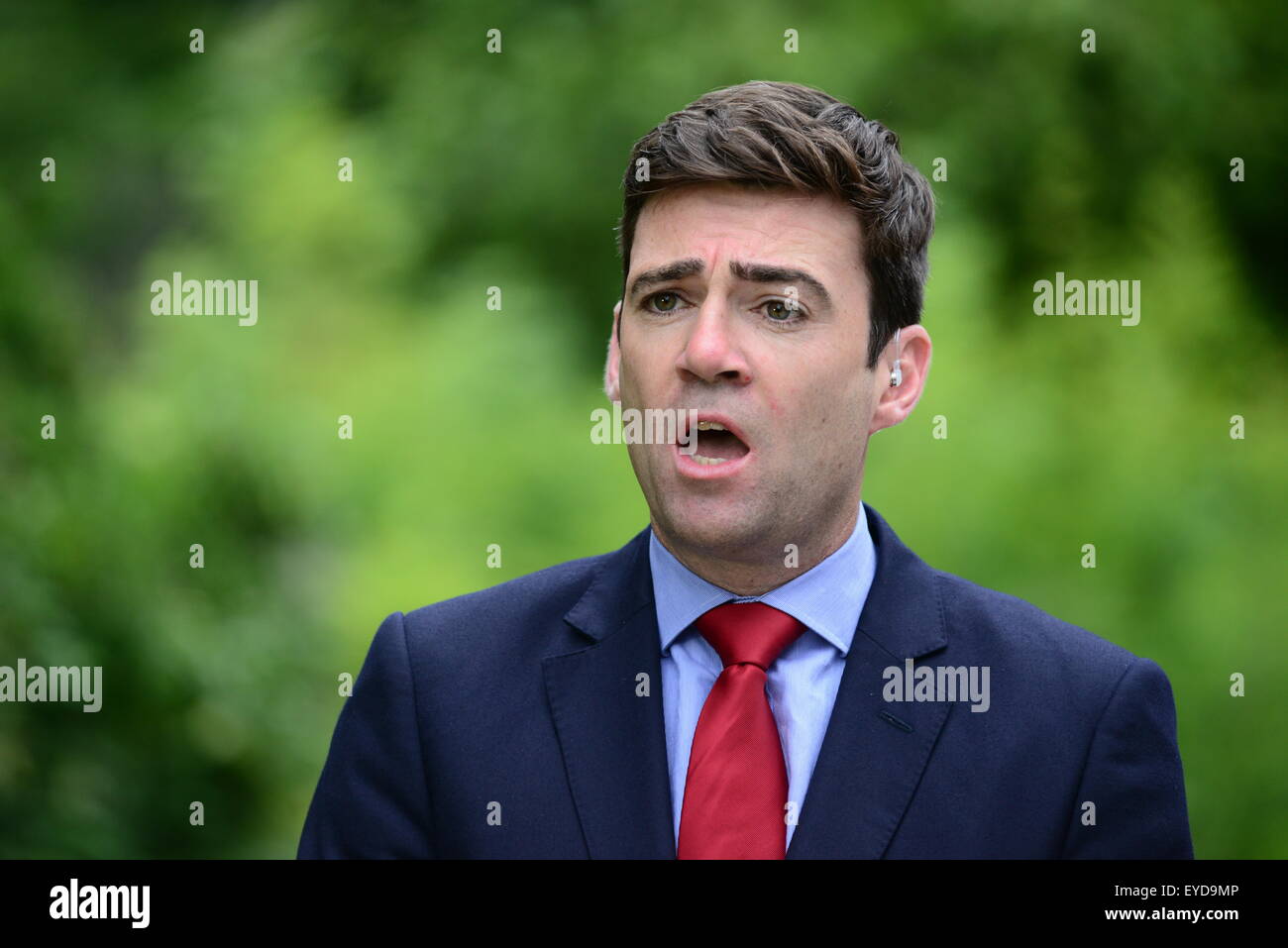 Andy Burnham MP visiting South Yorkshire to give a leadership speech at ...