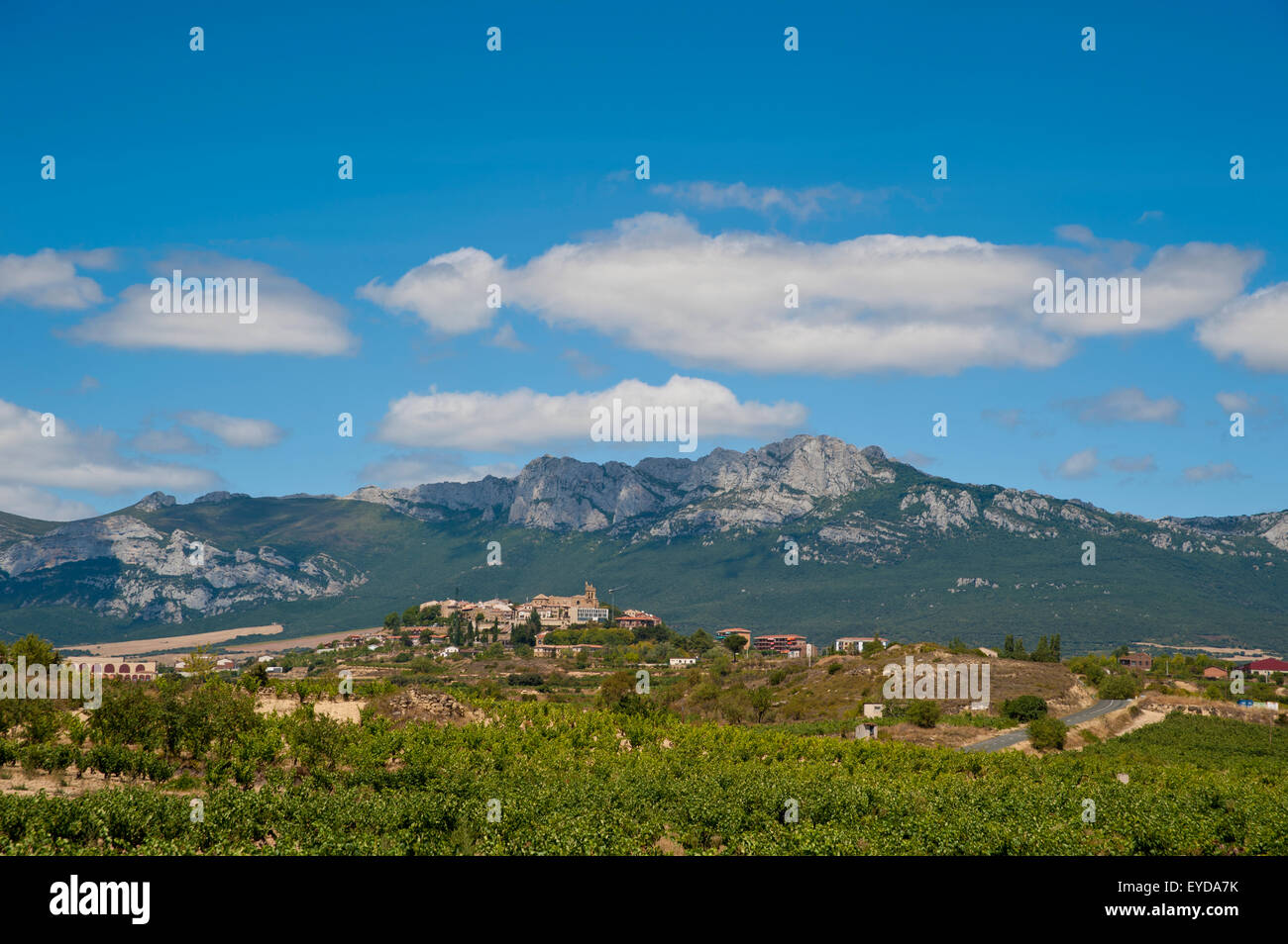 Views Of The Medieval Village Of Laguardia, Basque Country, Spain Stock ...