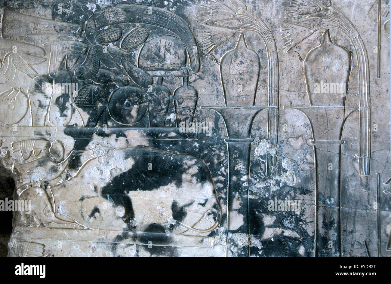 Luxor, Egypt, tomb of Kheruef Sena’a( TT192) in the Nobles Tombs in ...