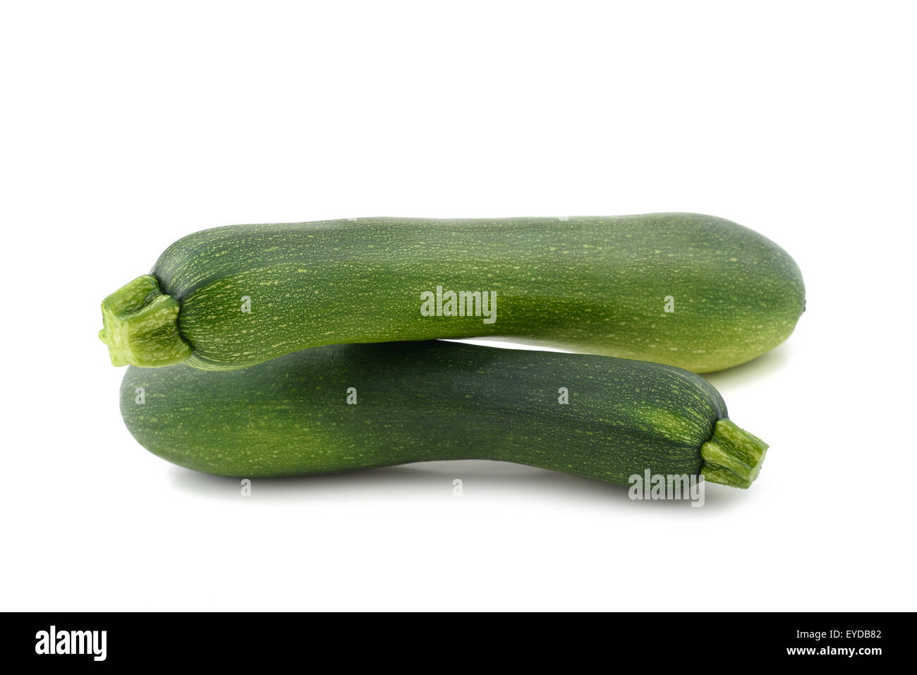 Fresh green marrows isolated on white background Stock Photo - Alamy