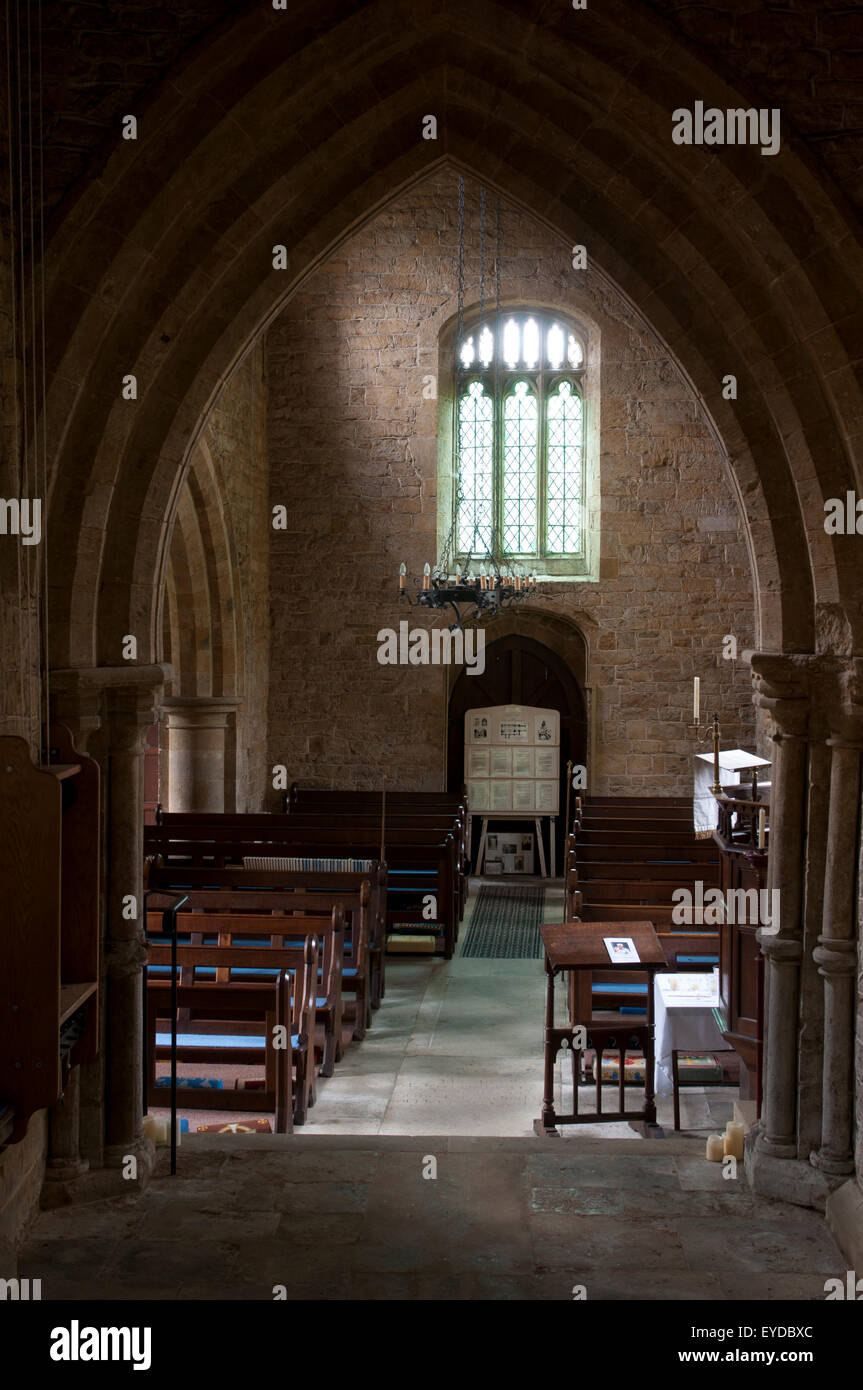 St. Michael and All Angels Church, Alkerton, Oxfordshire, England, UK ...