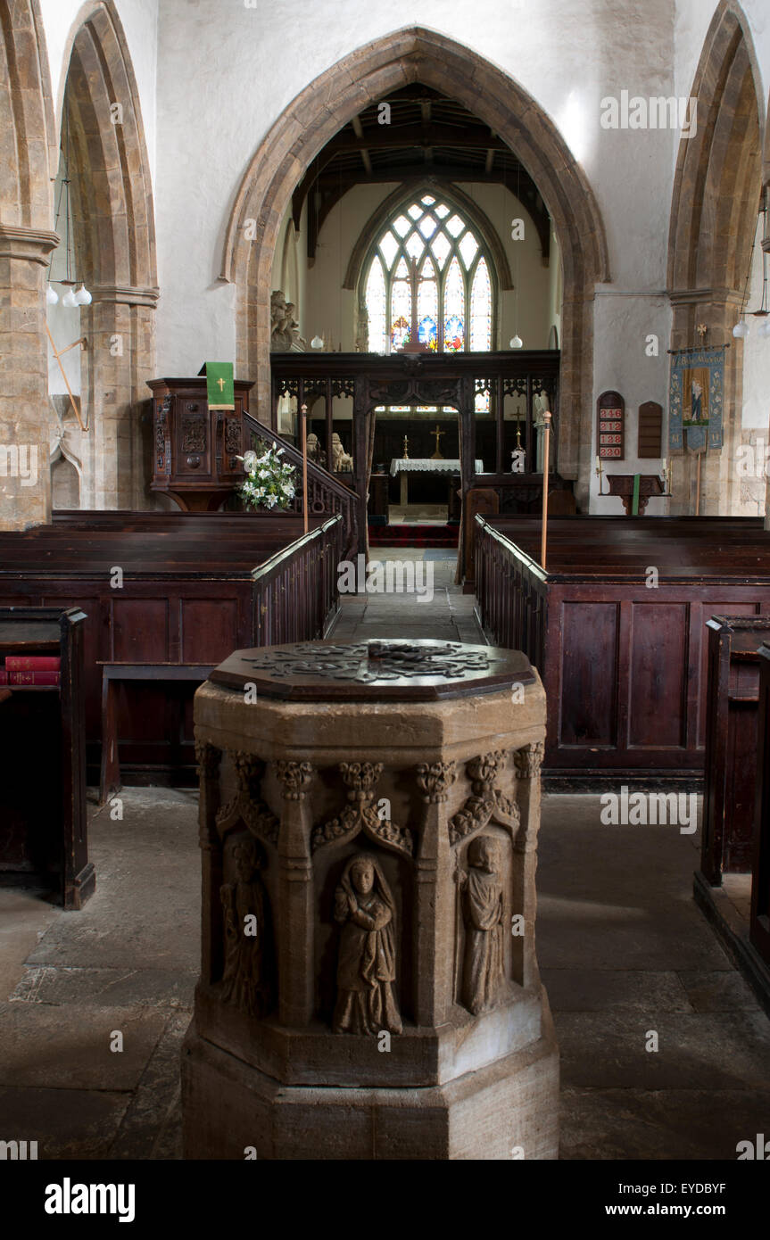 All Saints Church, Wroxton, Oxfordshire, England, UK Stock Photo - Alamy