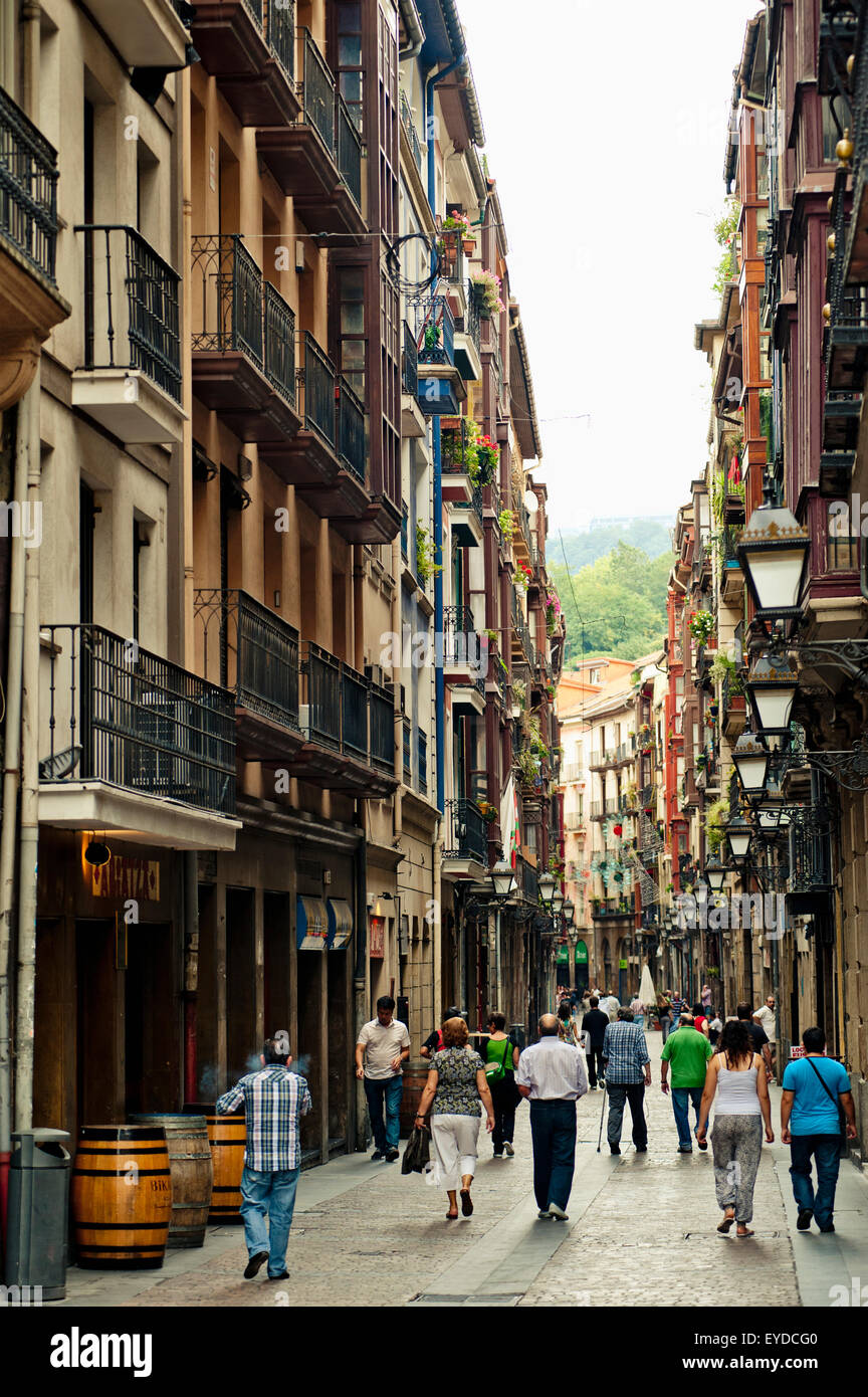 Bilbao color street photography hi-res stock photography and images - Alamy