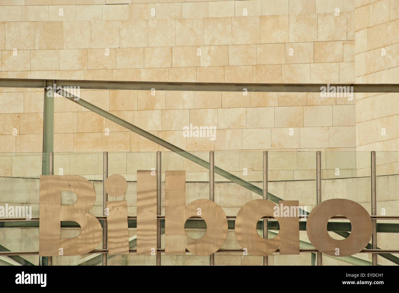Bilbao sign hi-res stock photography and images - Alamy