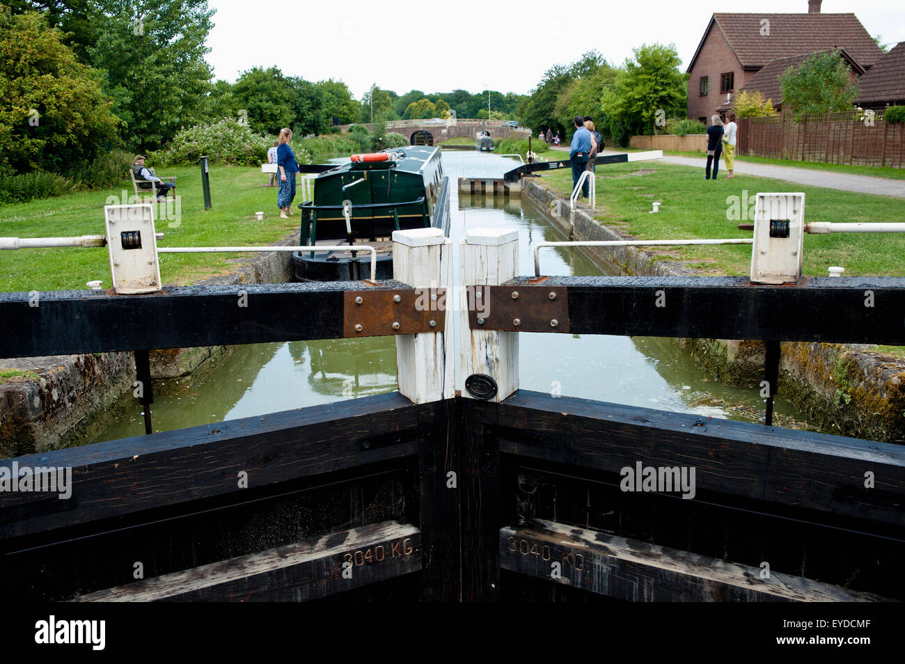 Caen Hill Lock In Devizes High Resolution Stock Photography and Images ...