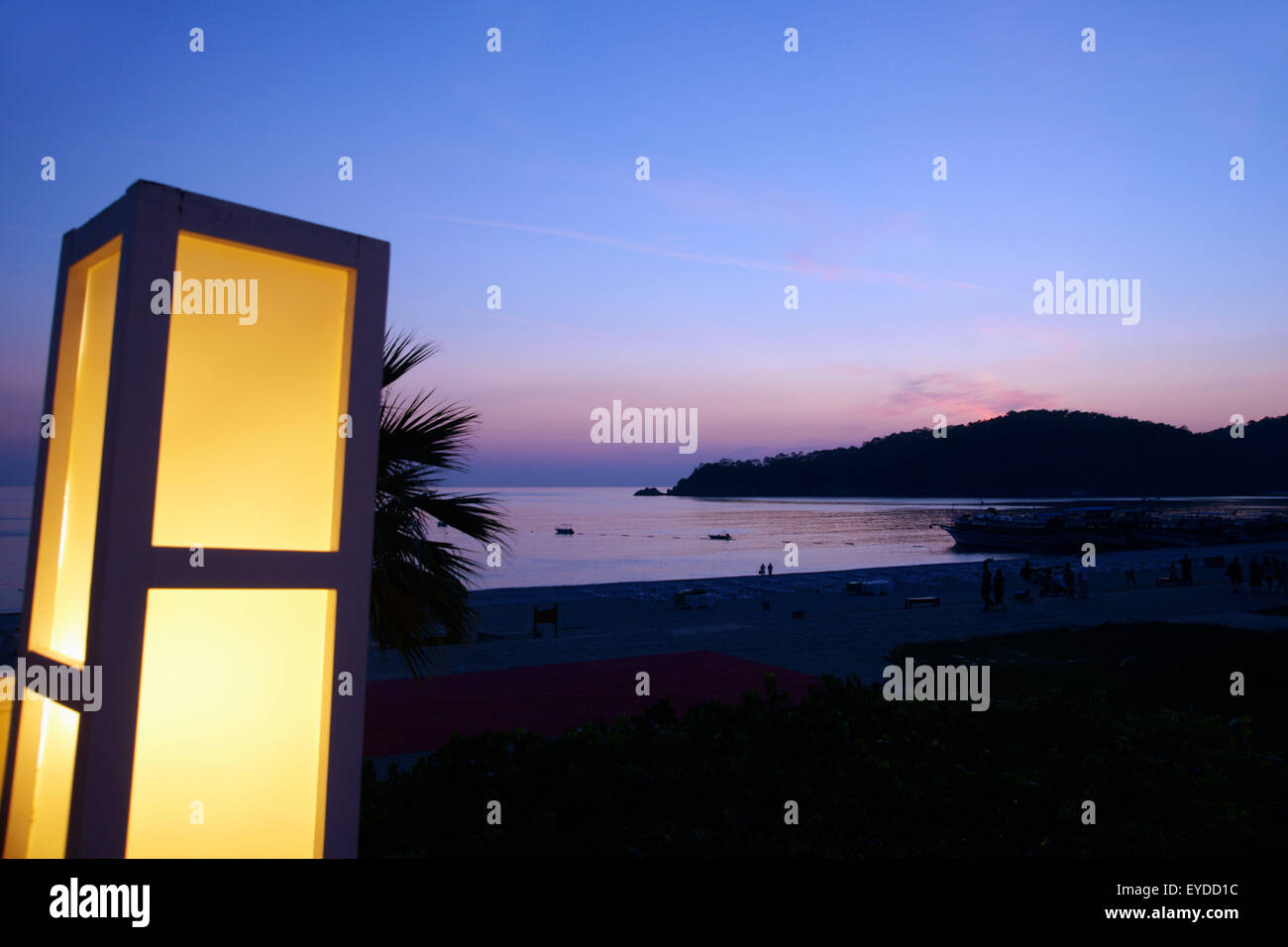 The Trendy Buzz Beach Bar In Oludeniz At The Turquoise Coast, Southern ...
