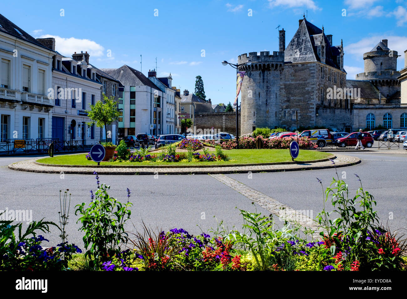 Street scene in Alencon, France Stock Photo - Alamy