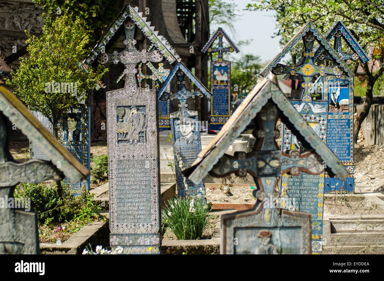 Stan Ioan Patras Merry Cemetery High Resolution Stock Photography and ...