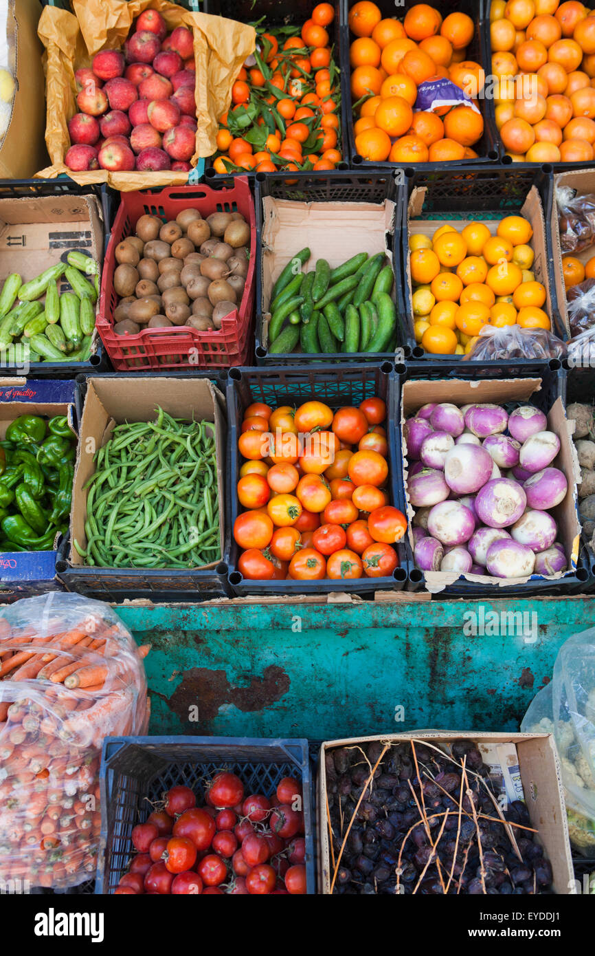 Fruits And Vegetables For Sale In Iraqi Kurdistan, Iraq Stock Photo - Alamy
