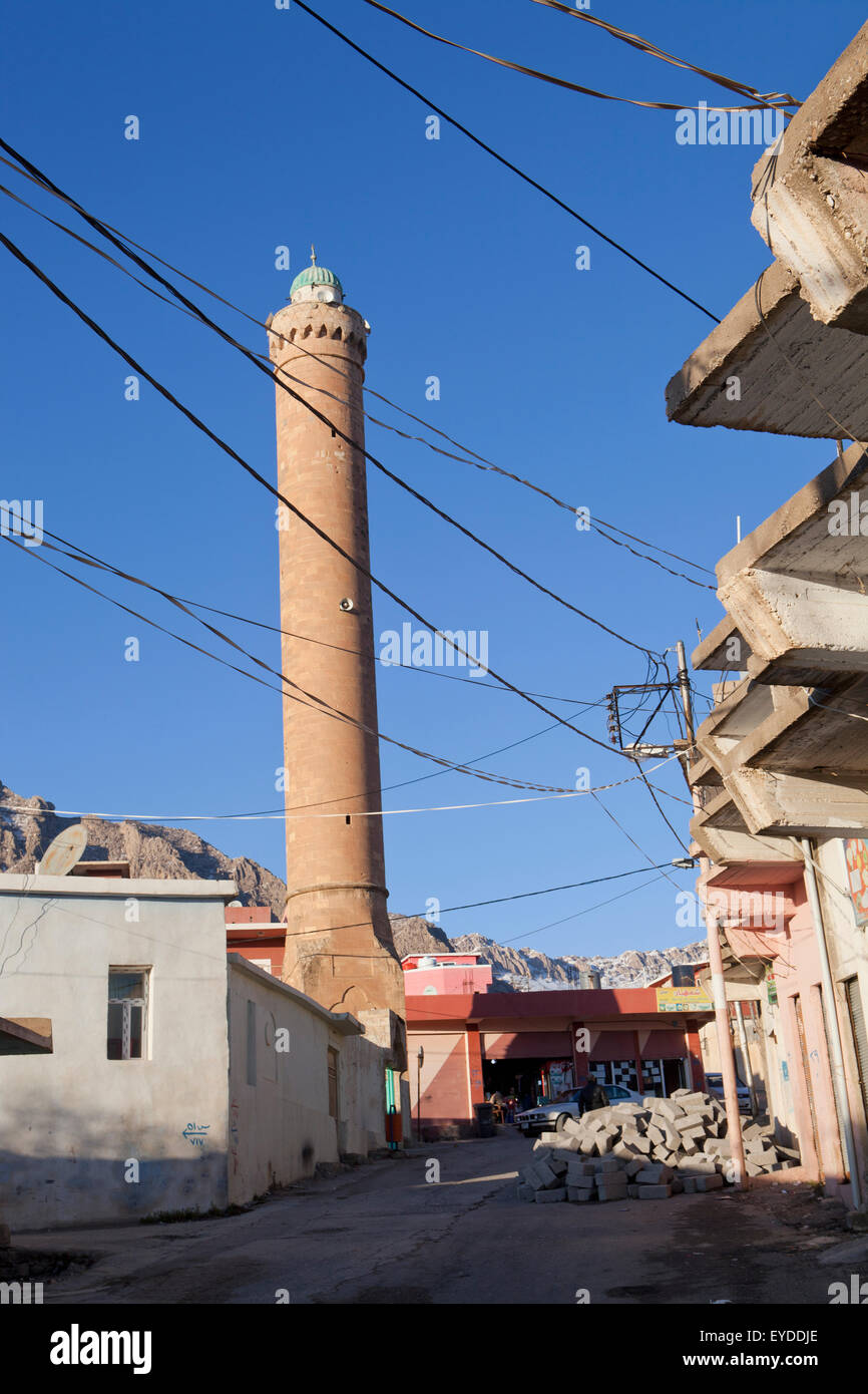Details Of The Hilltop Village Of Amadiya, Iraqi Kurdistan, Iraq Stock ...